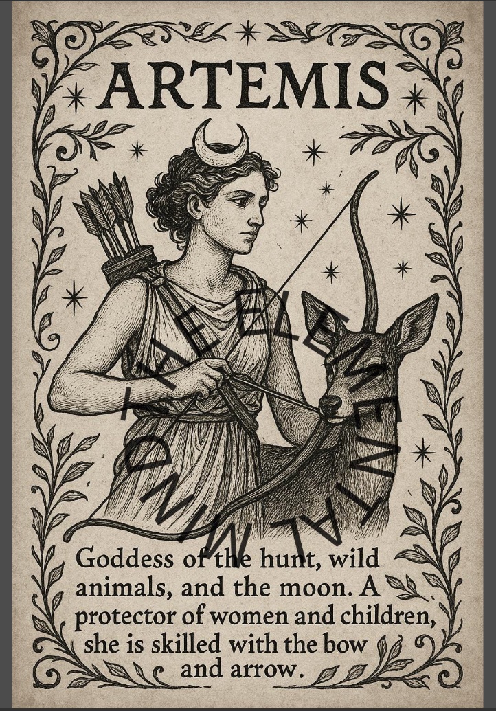 Artemis: Goddess of the Hunt and Moon – The Elemental Mind